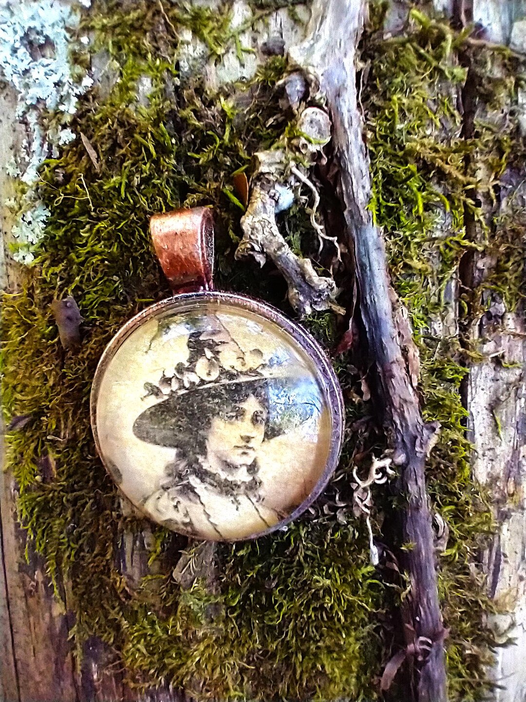 Vintage Witchcore Pendant Necklace: Antique Style Fantasy Jewelry - Etsy