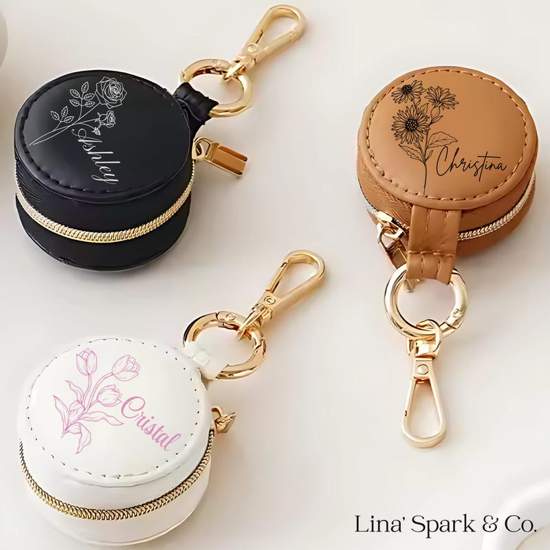 Key Ring Jewelry Case - Etsy