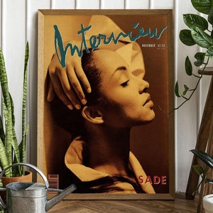 Sade Adu,sade Adu Poster, Sade Prints, Photography Prints, Love Deluxe, Fashion Print, Fine Art ...