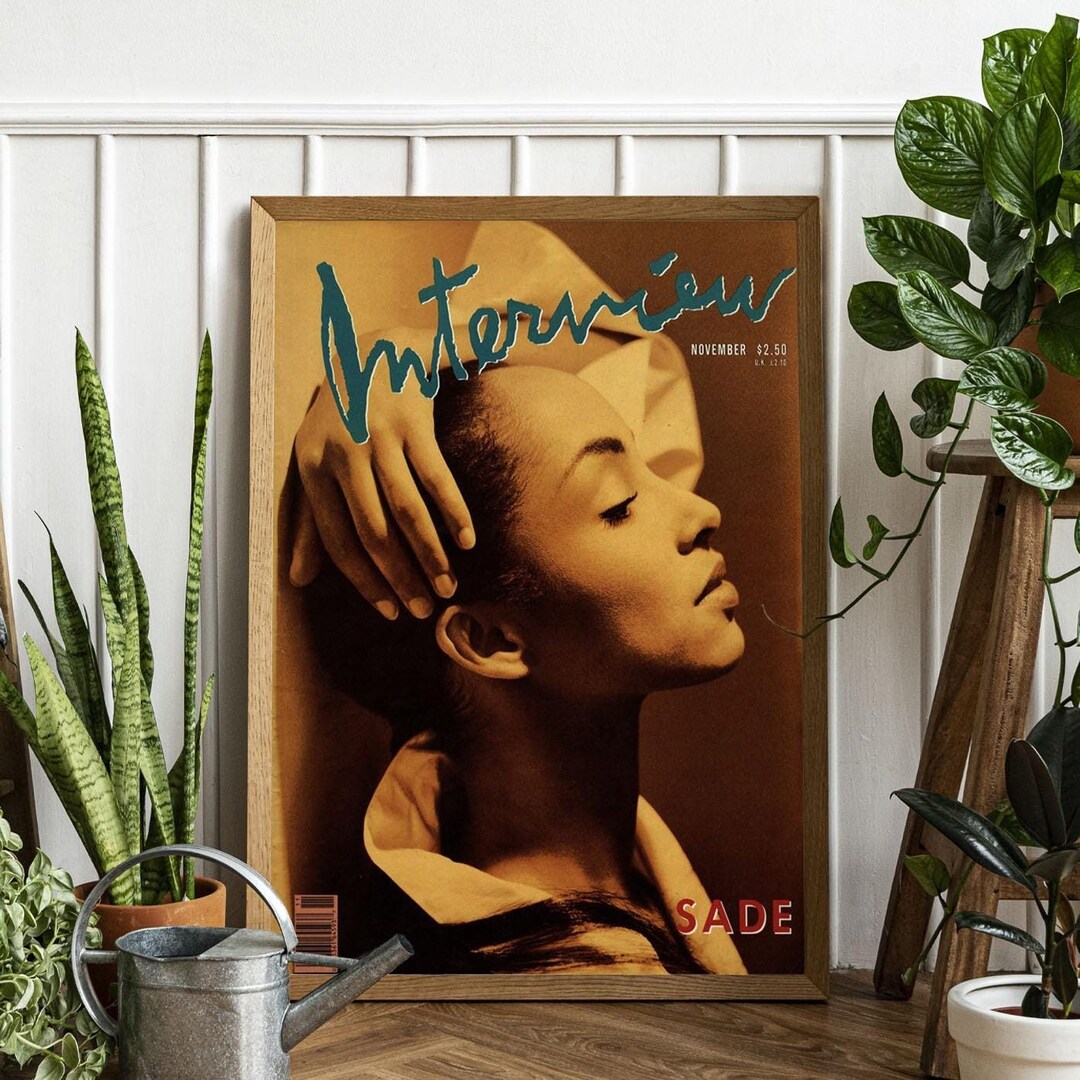 Sade Adu,sade Adu Poster, Sade Prints, Photography Prints, Love Deluxe, Fashion Print, Fine Art ...