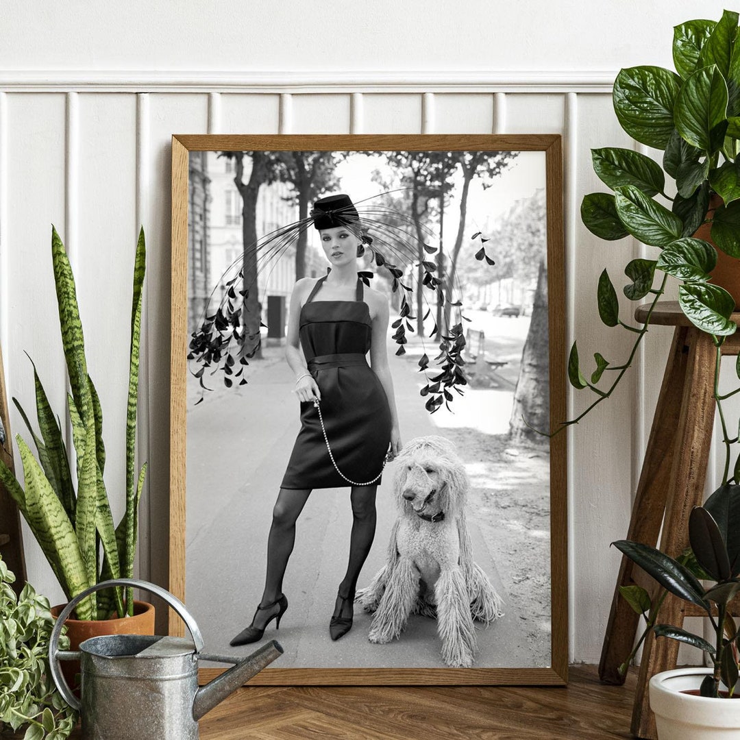 Kate Moss Poster, Feminist Wall Art, Black and White Prints, Kate Moss ...