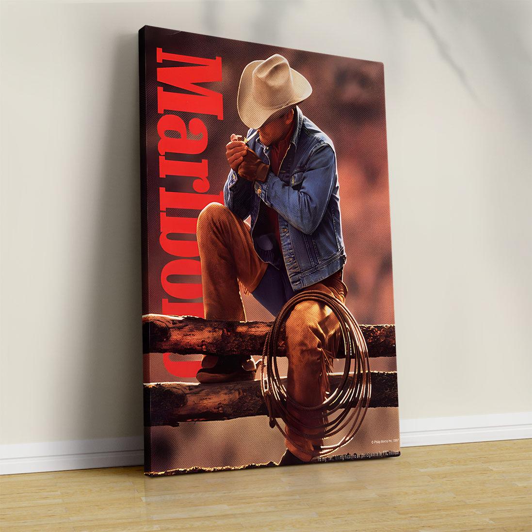 Marlboro Man Marlboro Vintage Poster Marlboro Cigar Marlboro Retro Wall ...