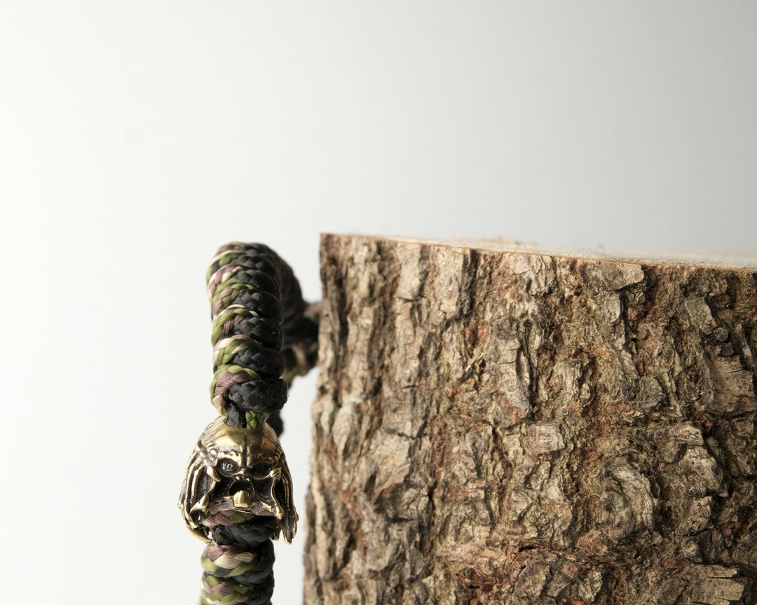 Predator Paracord Two-tone Shark Tooth Snake Knot Bracelet With Mad Max ...