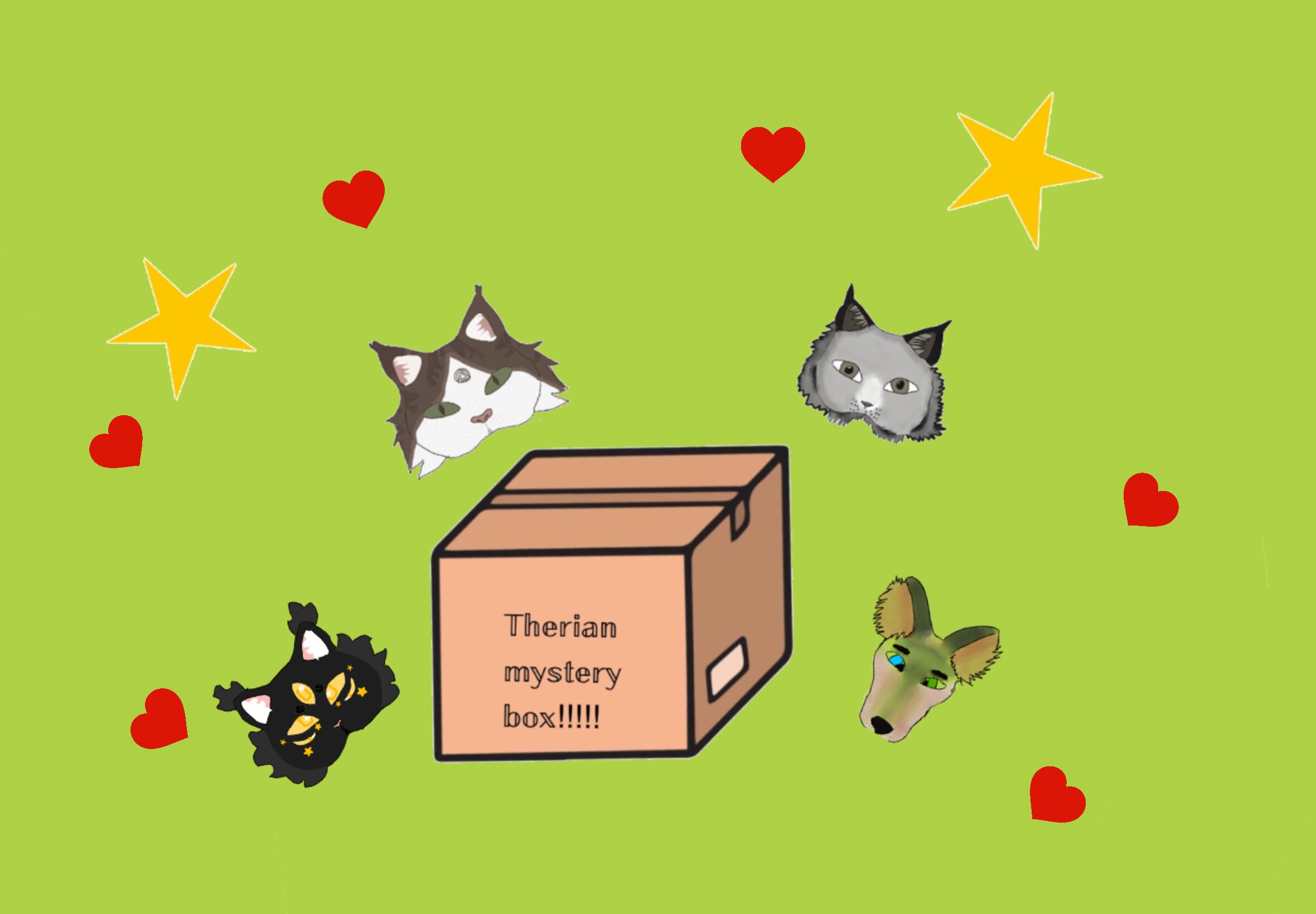 Therian Mask Mystery Box - Etsy UK