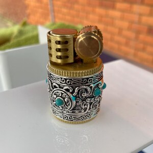 Permanent Match Lighter Metal Infinity Gadget Reusable Keyring ...