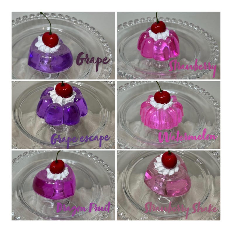 Mini Jello Cakes, Artificial Desserts, Jelly Cakes, Resin Art - Etsy
