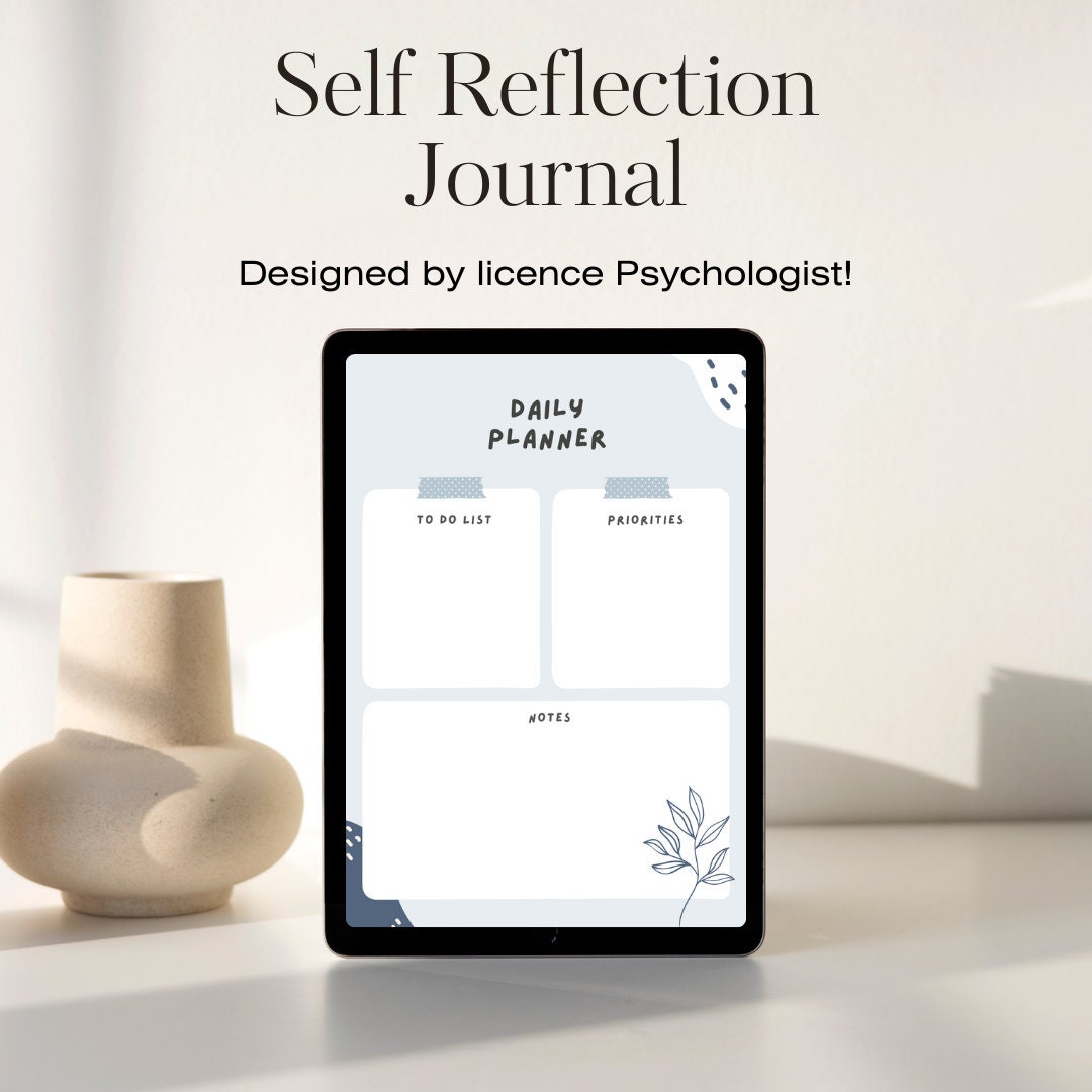 Self Reflection Journal Template - Etsy