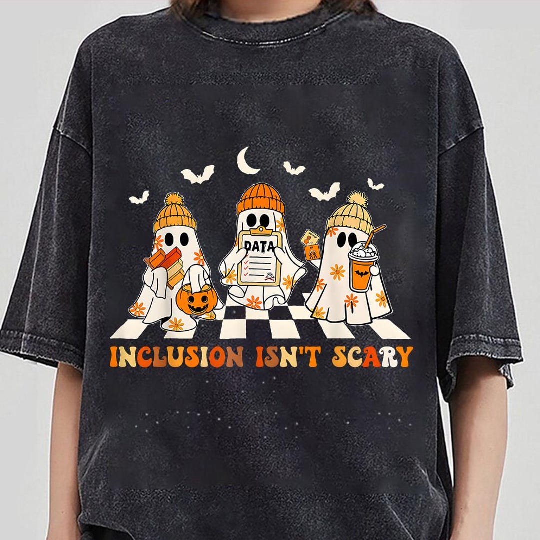 Inclusion Isn't Scary Png, SLP Halloween Png, Sped Teacher Png V6 ...