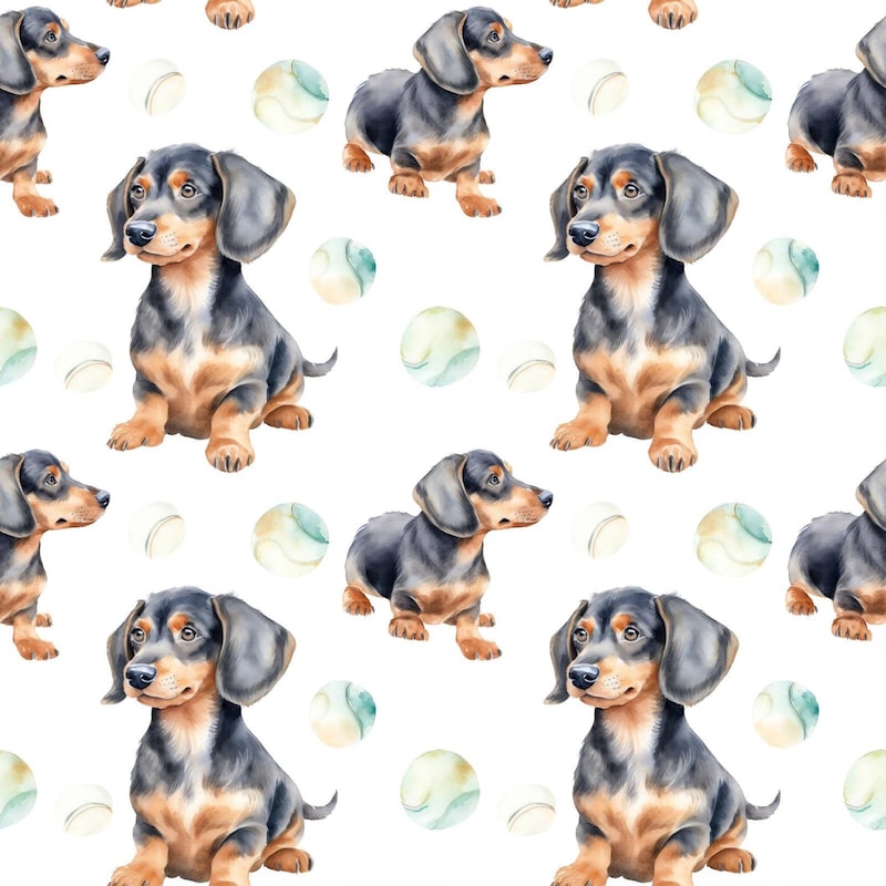 Quilting Fabric of Dogs - Etsy UK