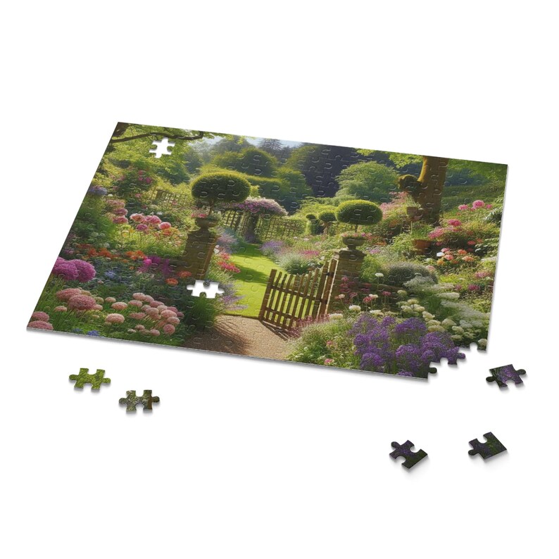 NEW English Country Garden Puzzle Scenic Landscape Pretty Jigsaw Sizes ...