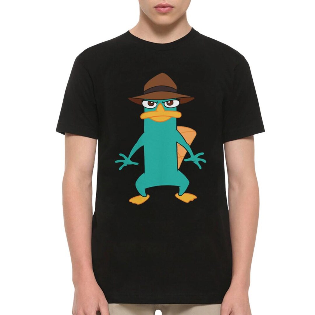 Perry the Platypus T-shirt, Phineas and Ferb Shirt, Men's Women's Sizes ...