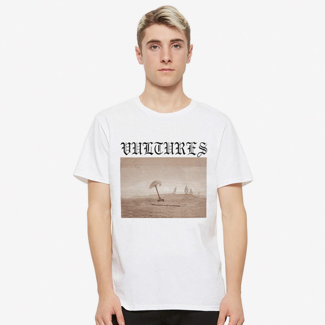 Kanye West Vultures Album Cover T-shirt, Men's Women's Sizes (KNW ...