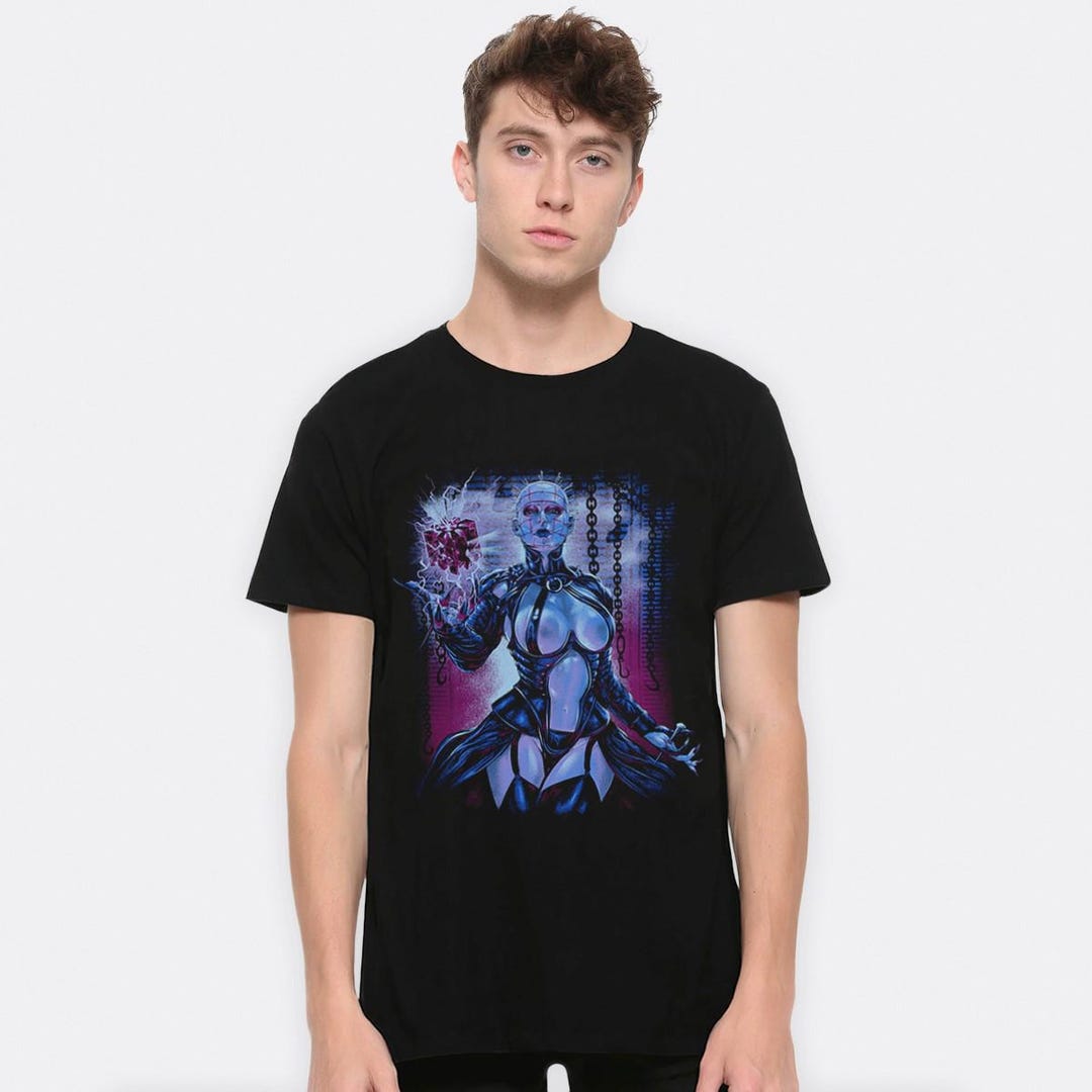 Hellraiser Female Pinhead Art T-shirt, Men's Women's Sizes (MOV-88511 ...