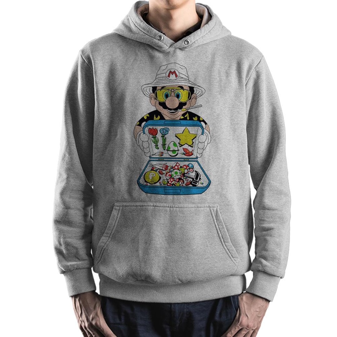 Mario X Fear and Loathing in Las Vegas Hoodie and Sweatshirt / Unisex ...