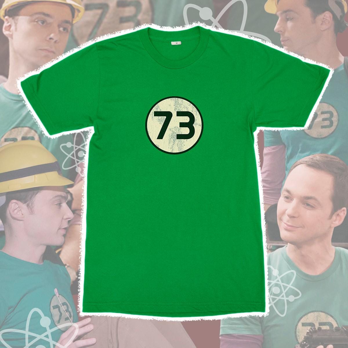 Sheldon Cooper Perfect Number 73 T-shirt, the Big Bang Theory Shirt ...