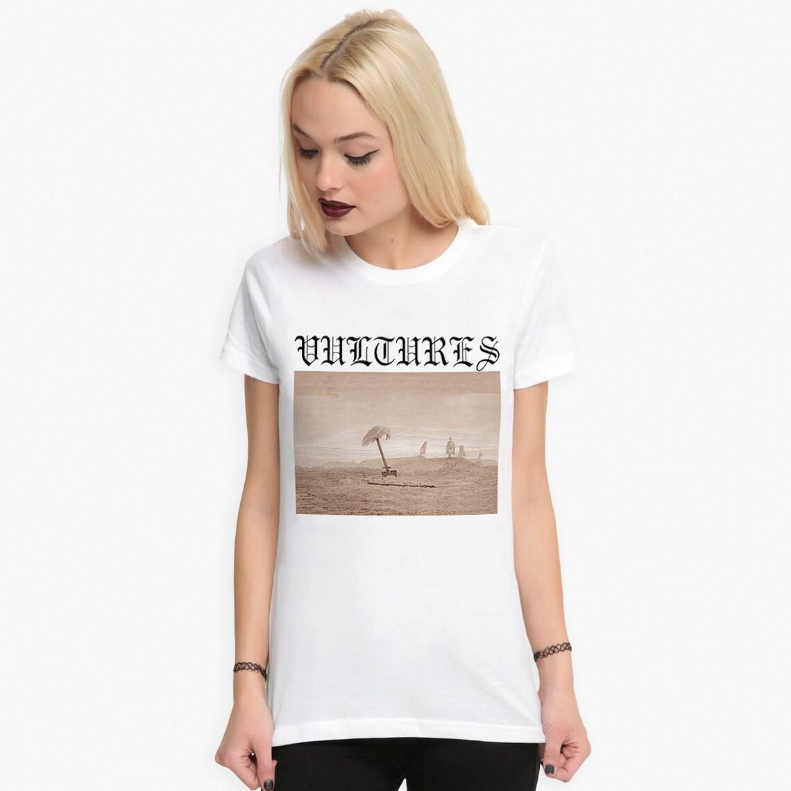 Kanye West Vultures Album Cover T-shirt, Men's Women's Sizes (KNW ...