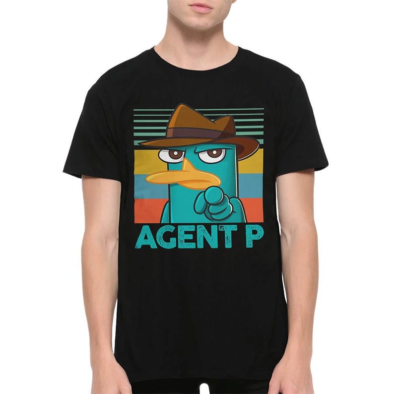 Perry the Platypus Agent P T-shirt, Phineas and Ferb Shirt, Men's Women ...
