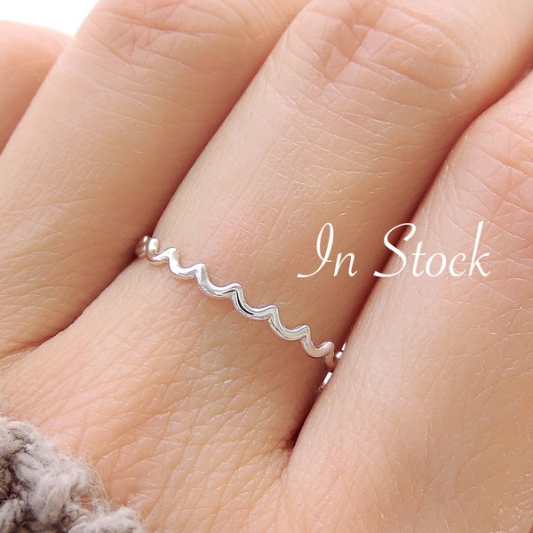 Wave Ring - Etsy