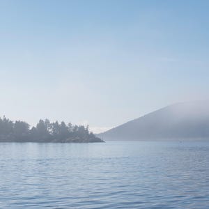 Morning Mist Coastal Landscape Photography Print - Serene Fine Art ...