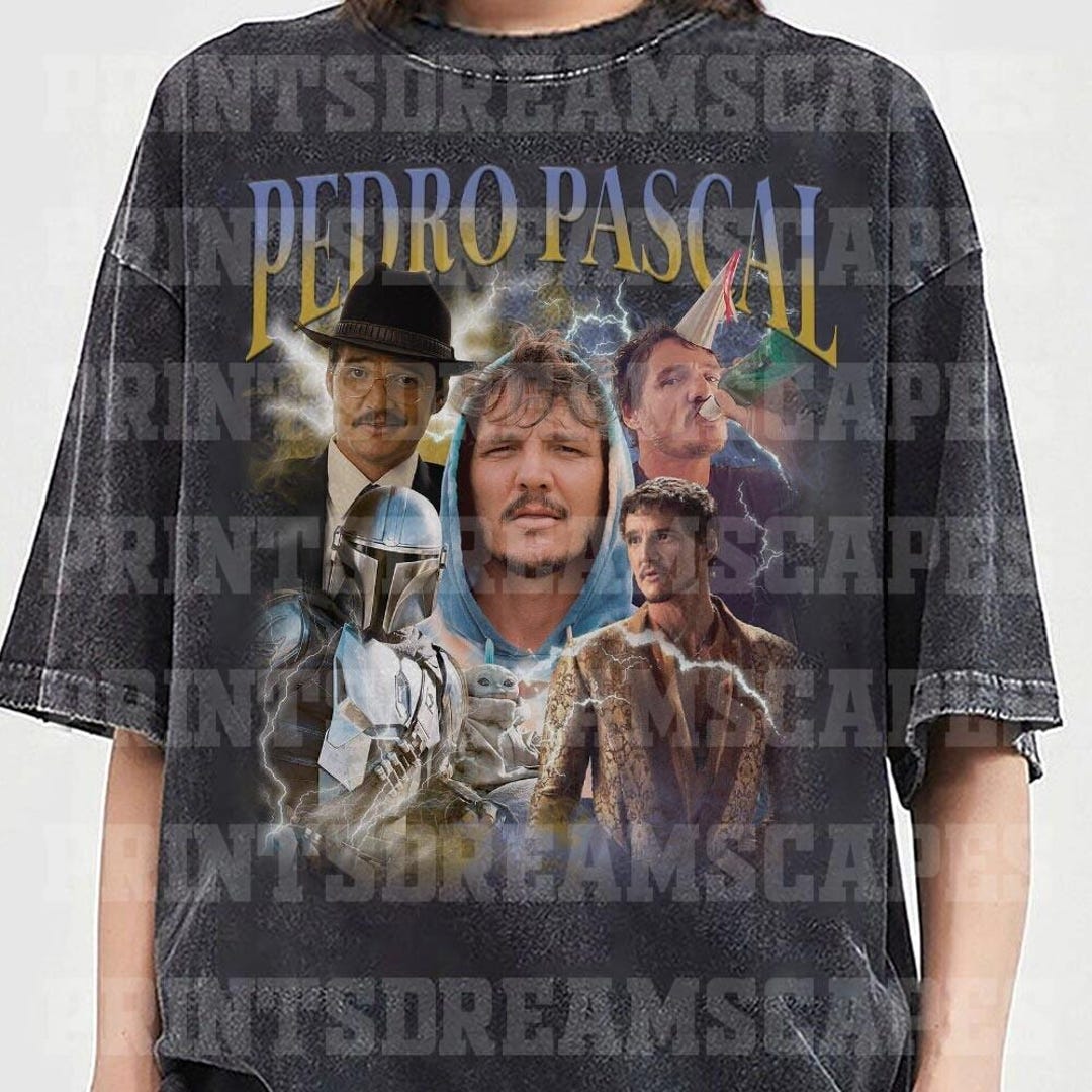 Pedro Pascal 90s Bootleg Png T025 - Etsy