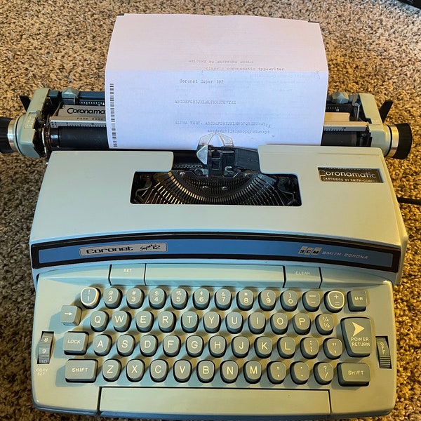 Electric Typewriter - Etsy