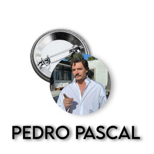 Pedro Pascal Pin Back Buttons - Etsy