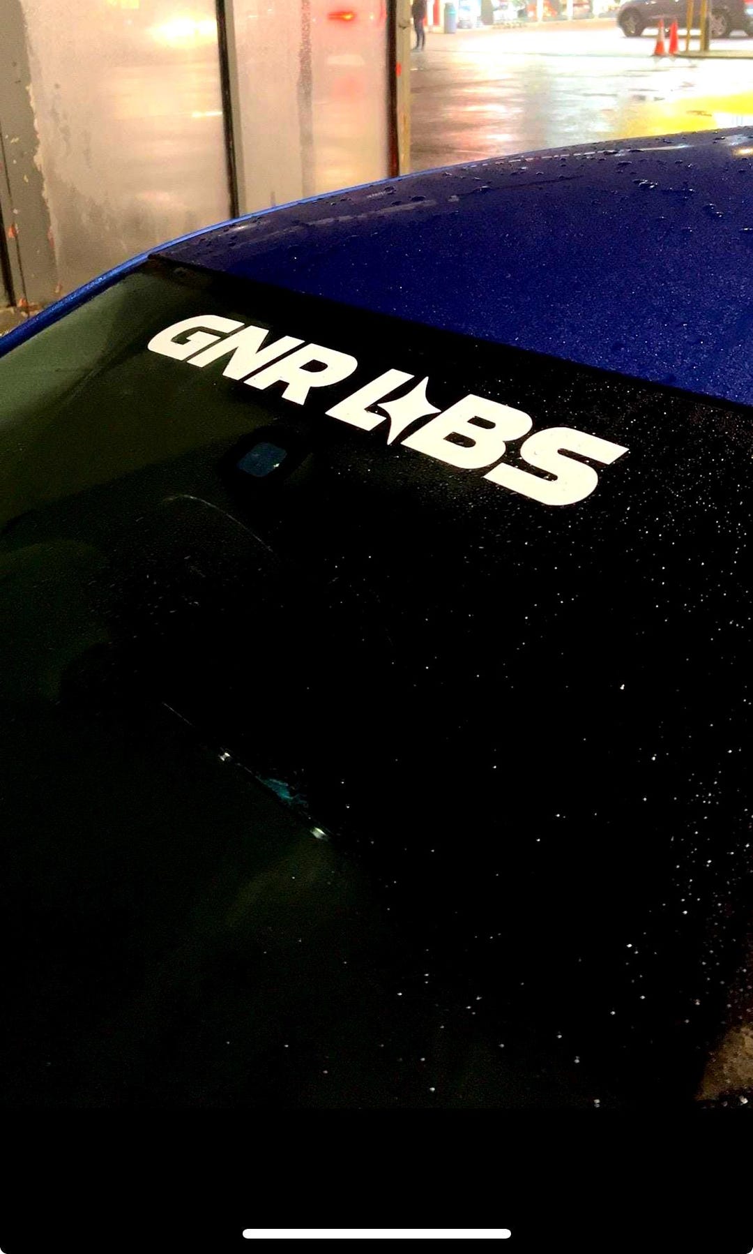 GNR LABS "guts No Regrets" Sun Strip: JDM Racing Windshield Decal - Etsy
