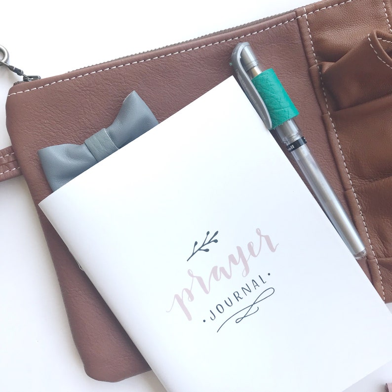 Clip on Pen Loop Planner Clip Pen Holder Journal Pen | Etsy