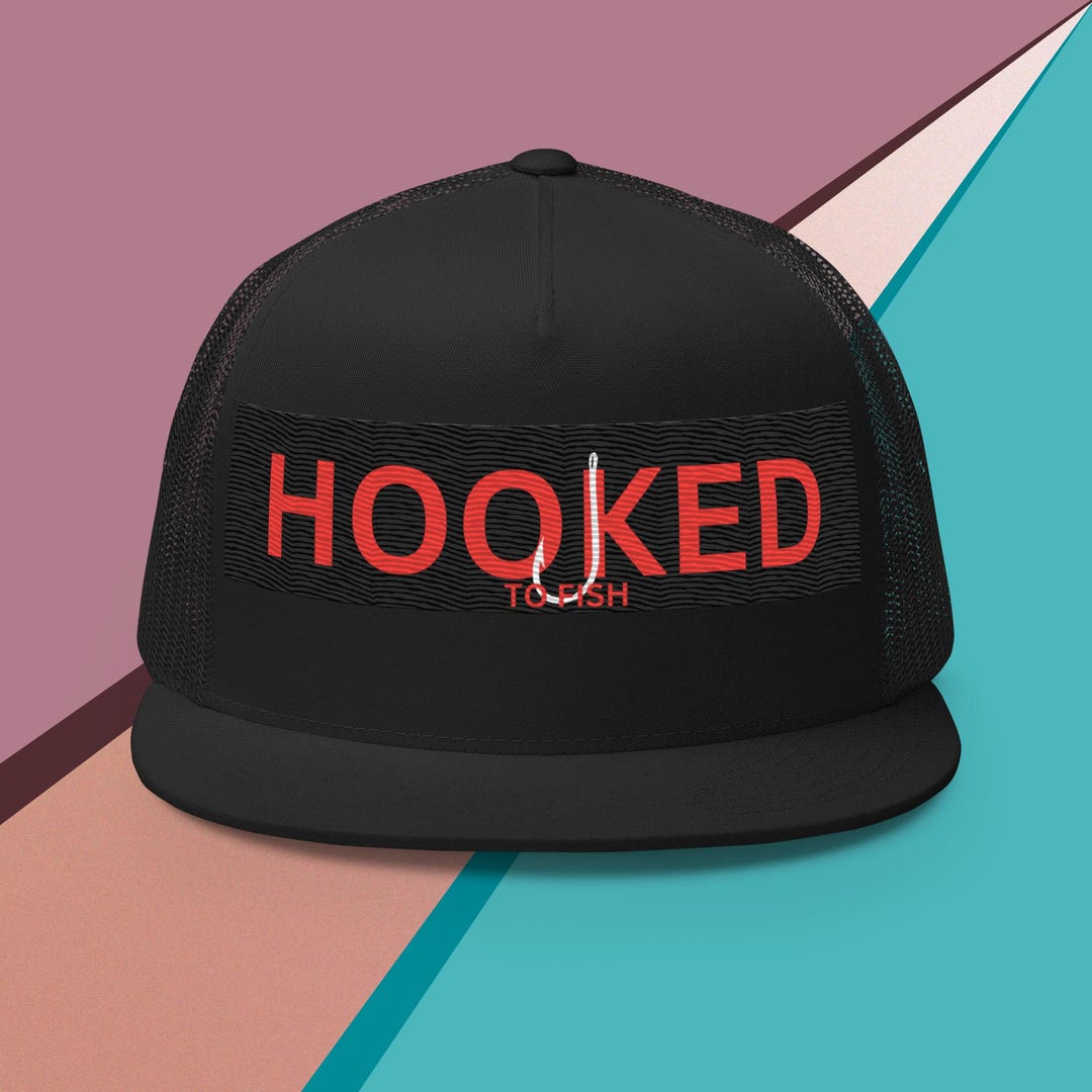 Hookedtofish • Fishing Hat, Fishing Hats for Men, Hats for Men, Ball ...