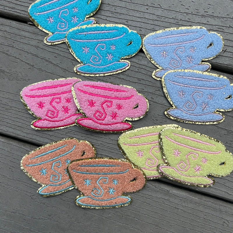 Purple Tea Cup - Etsy