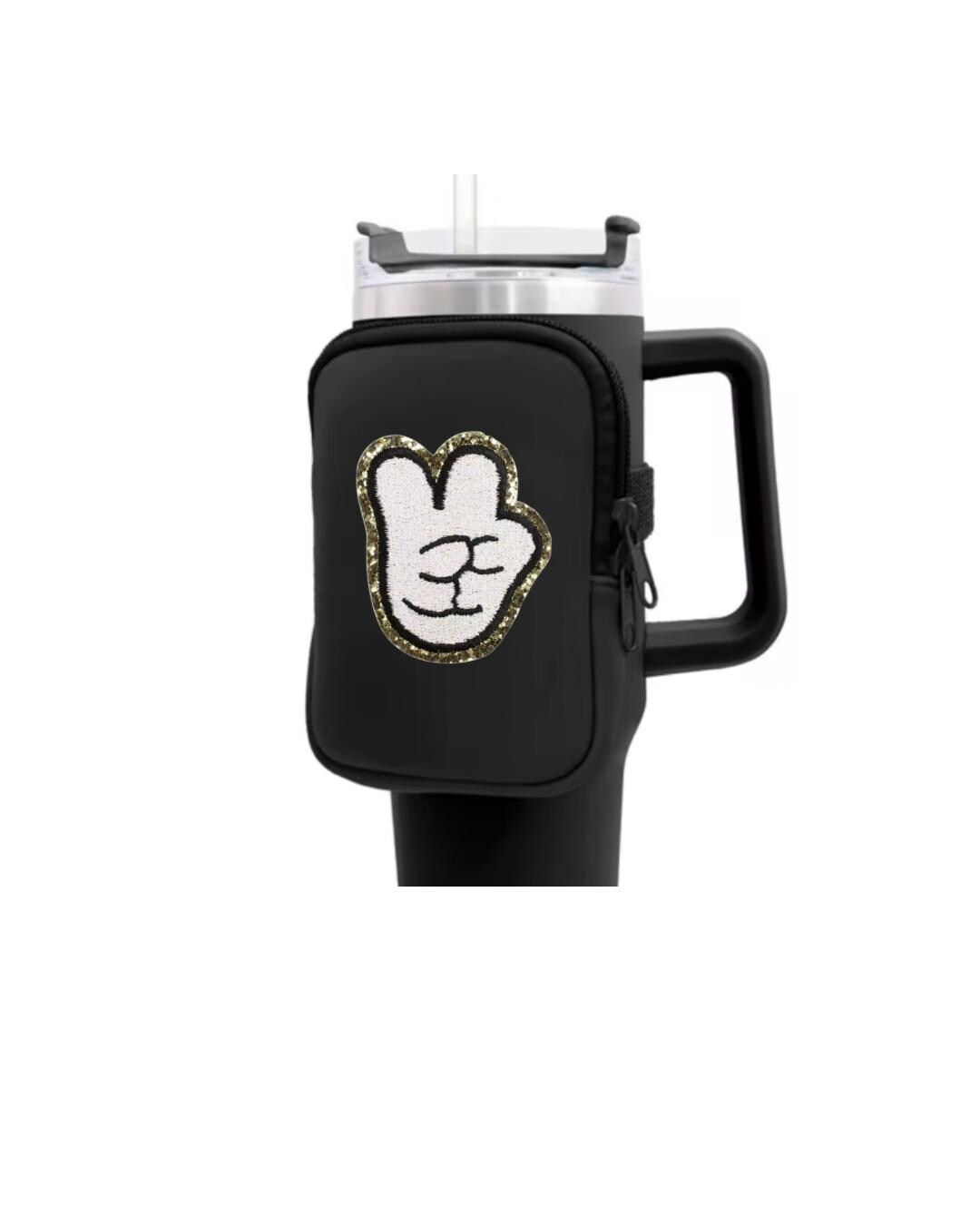 Mouse Peace Sign Tumbler Pouch - Etsy