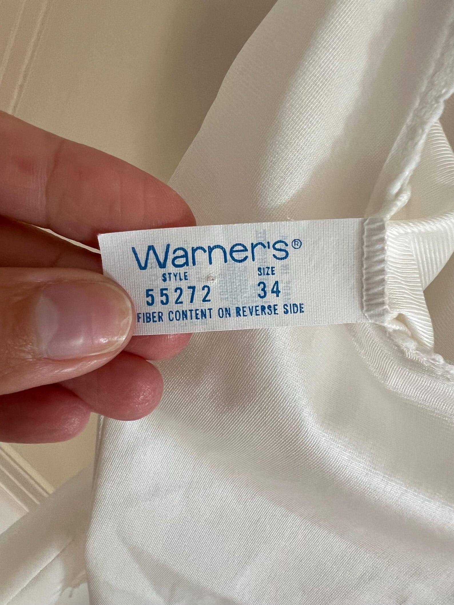 Vintage White Slip With Lace Detailing - Etsy