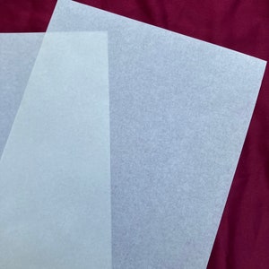 Onion Skin Paper / Set of 20 Sheets - Etsy