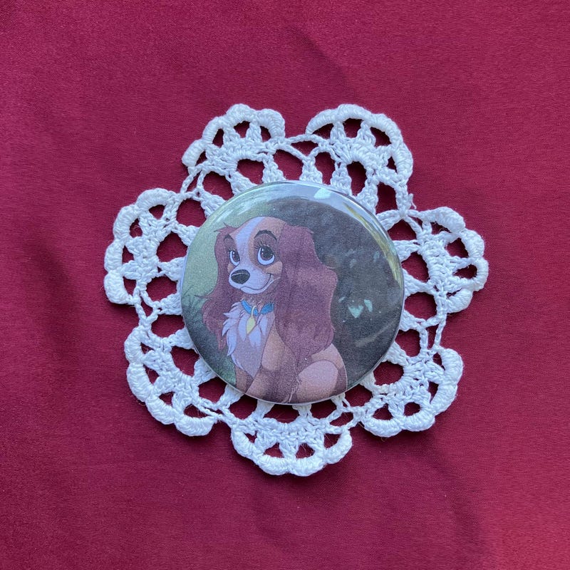 Lady and the Tramp Pin - Etsy