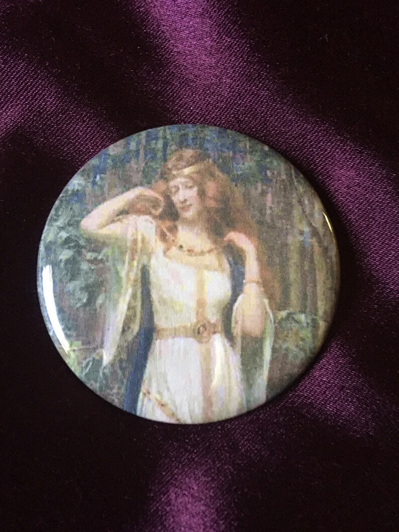 Freyja in the Forest / Freya / Norse Goddess / Mythology / - Etsy