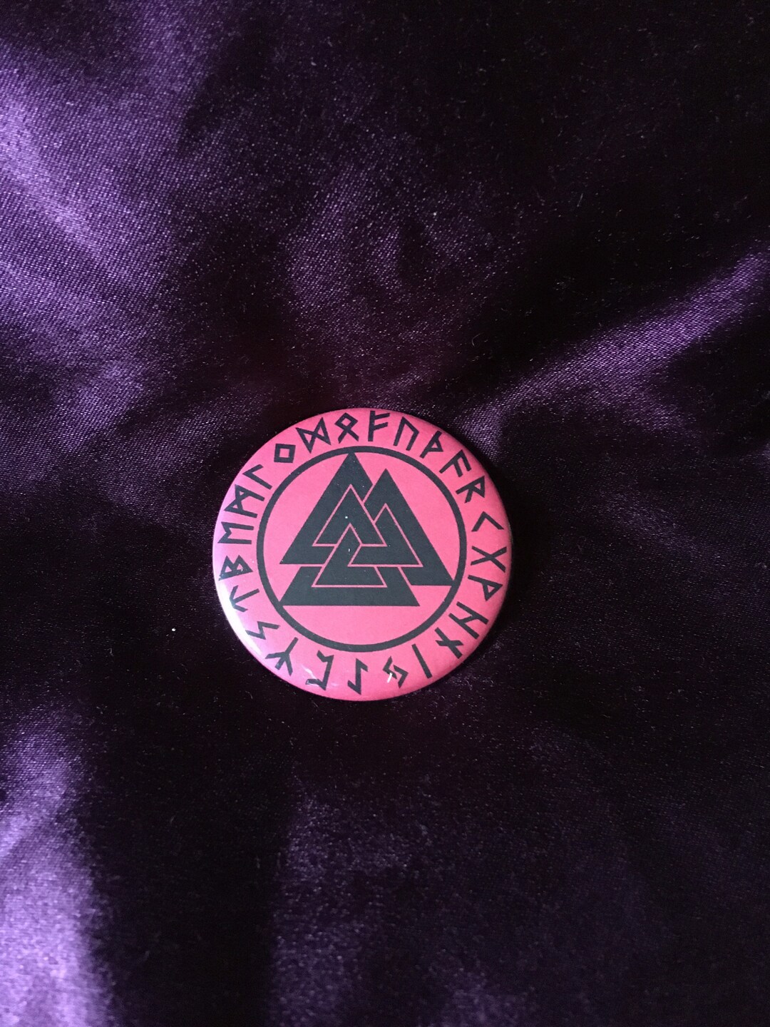 Valknut / Viking Button / Pin - Etsy