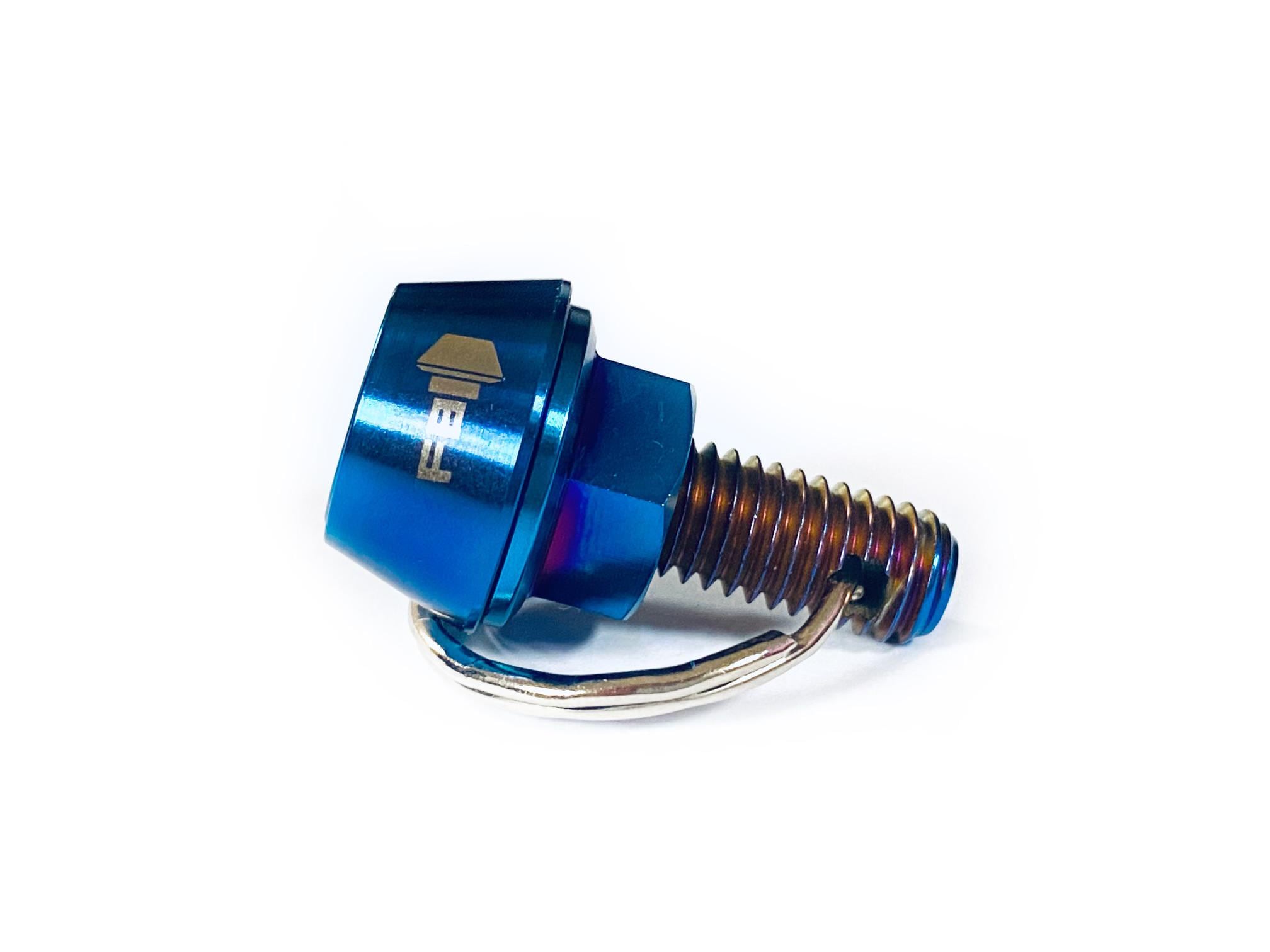 Titanium Fidget Bolt Key Ring - Etsy