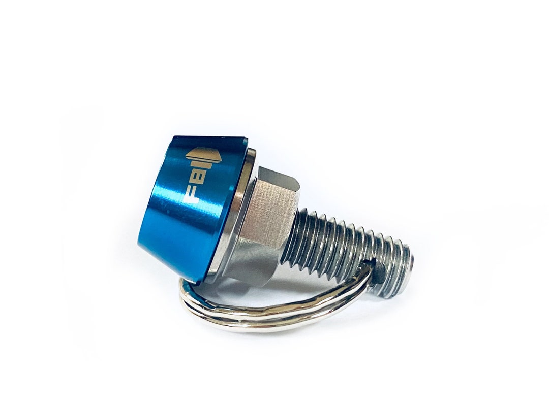 Titanium Fidget Bolt Key Ring - Etsy
