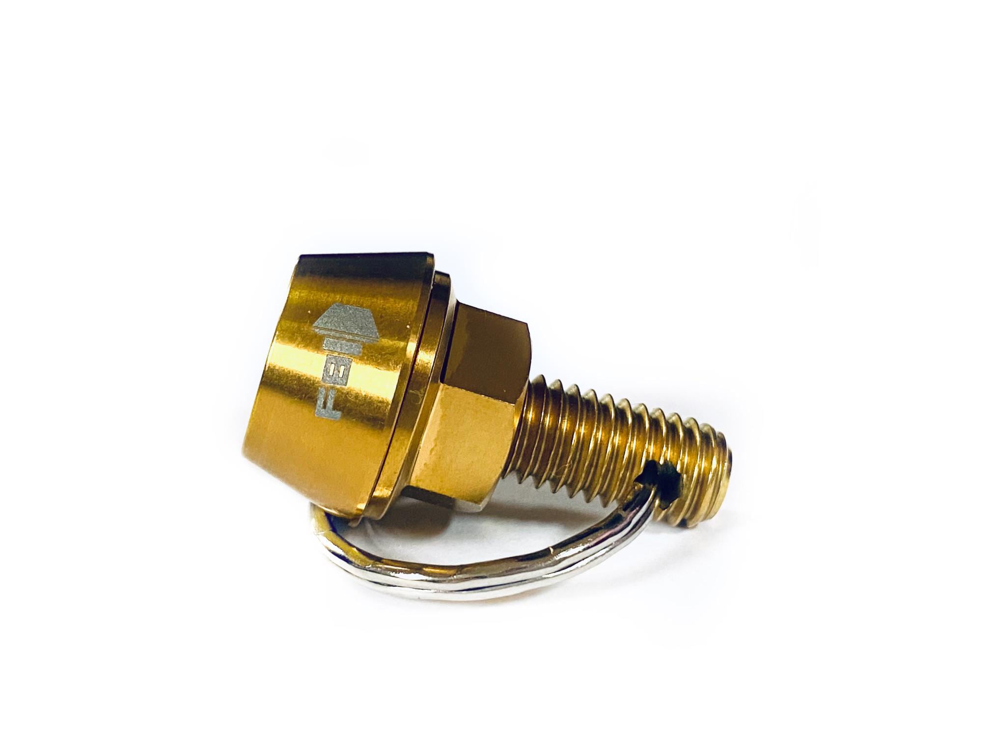 Titanium Fidget Bolt Key Ring - Etsy