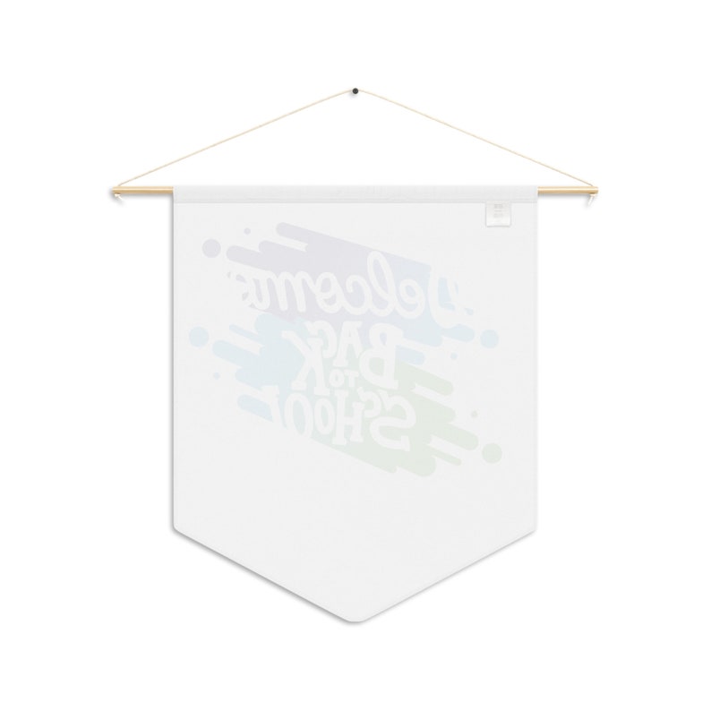 Welcome Back to School Pennant Customizable Classroom Decor Vibrant ...