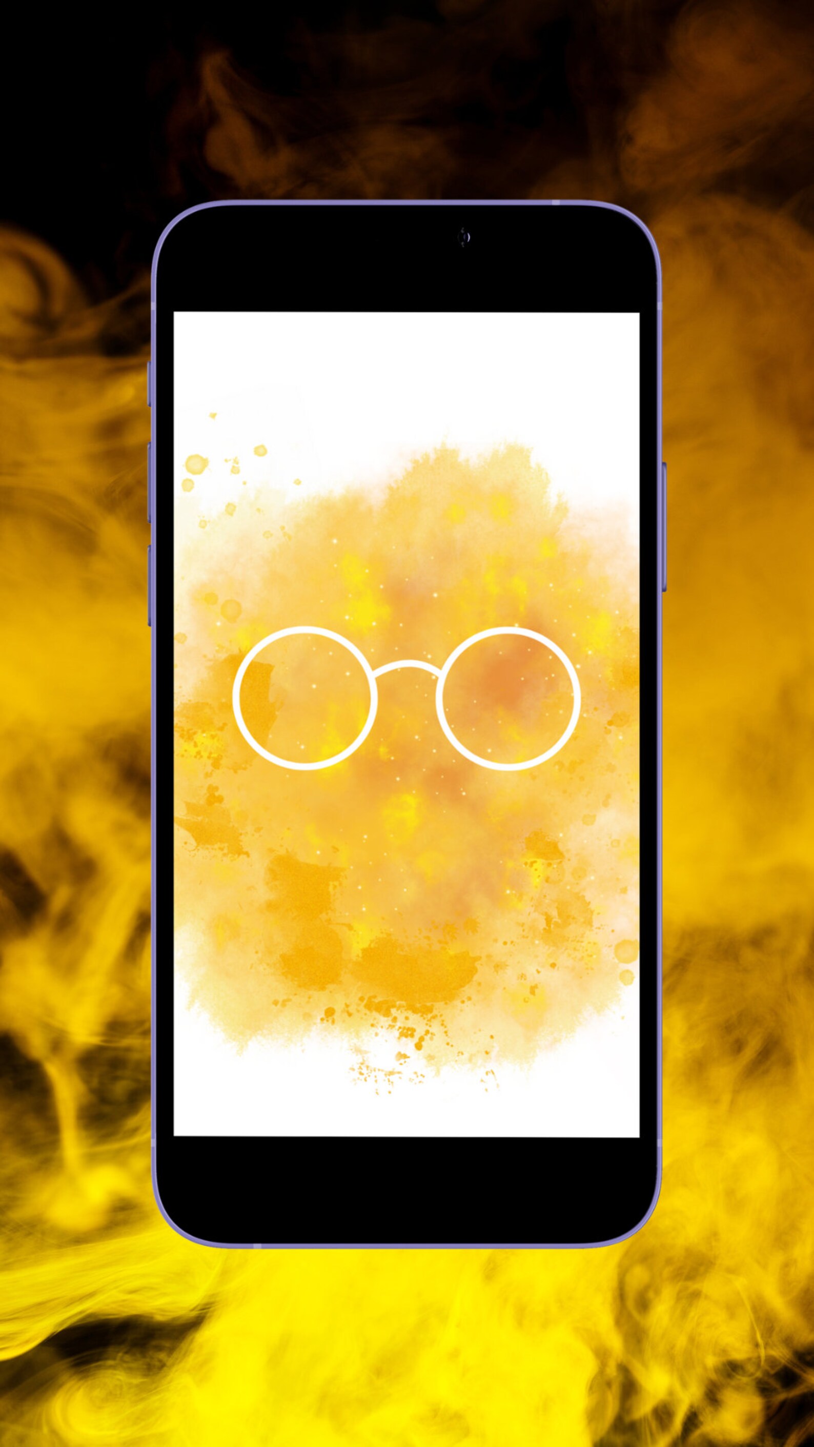 Wizard House Wallpaper | Magical Yellow Black Badger Magic | Set of 4 ...