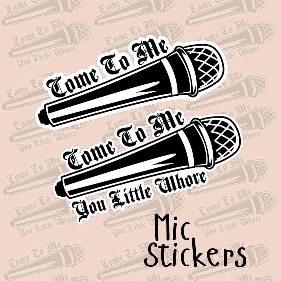 Come to Me Mic Sticker (interview With the Vampire) - Etsy