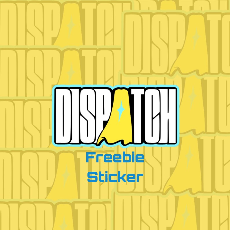 Dispatch Beef the Dog Sticker Sheet - Etsy Canada