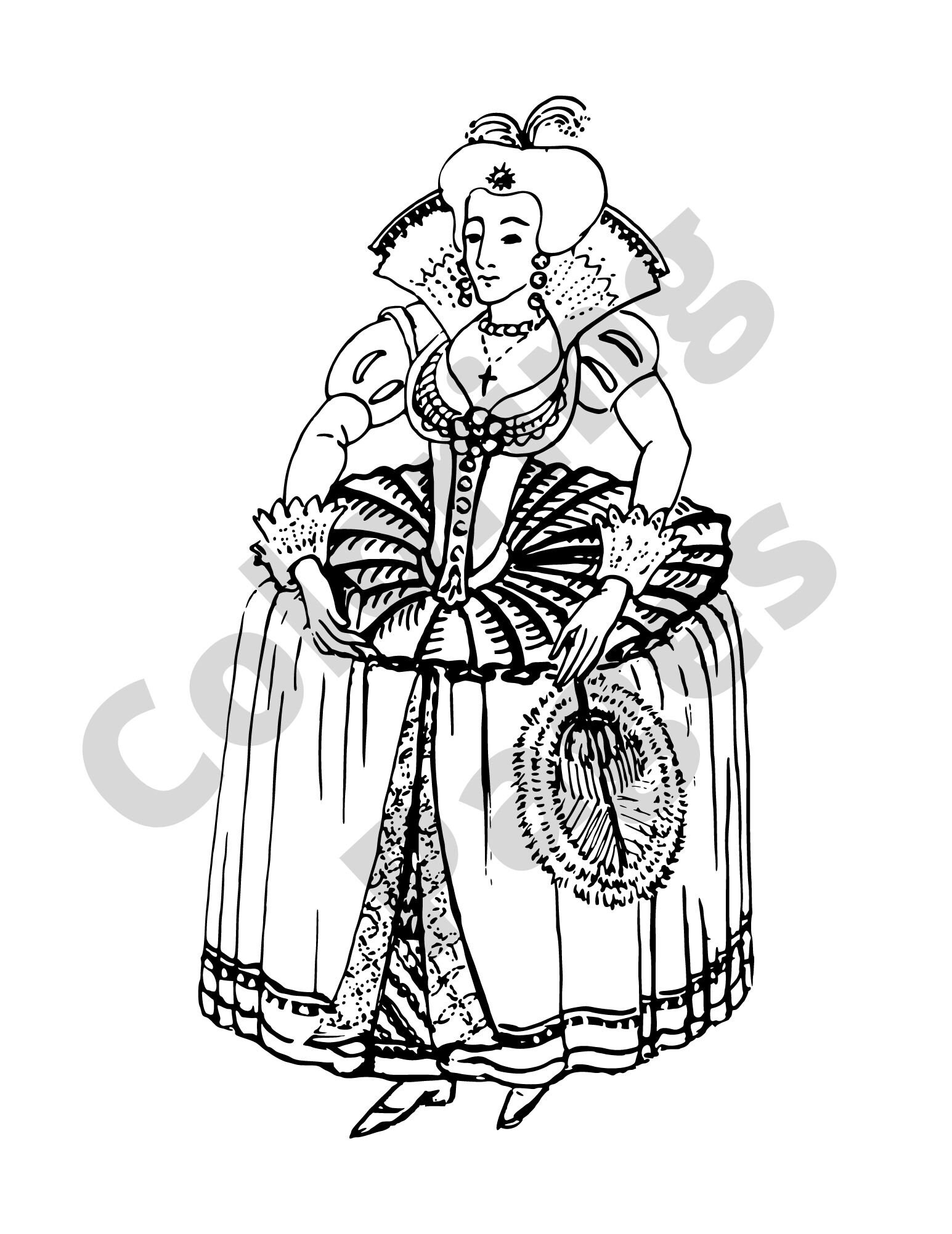 Medieval Theme Coloring Pages - Etsy