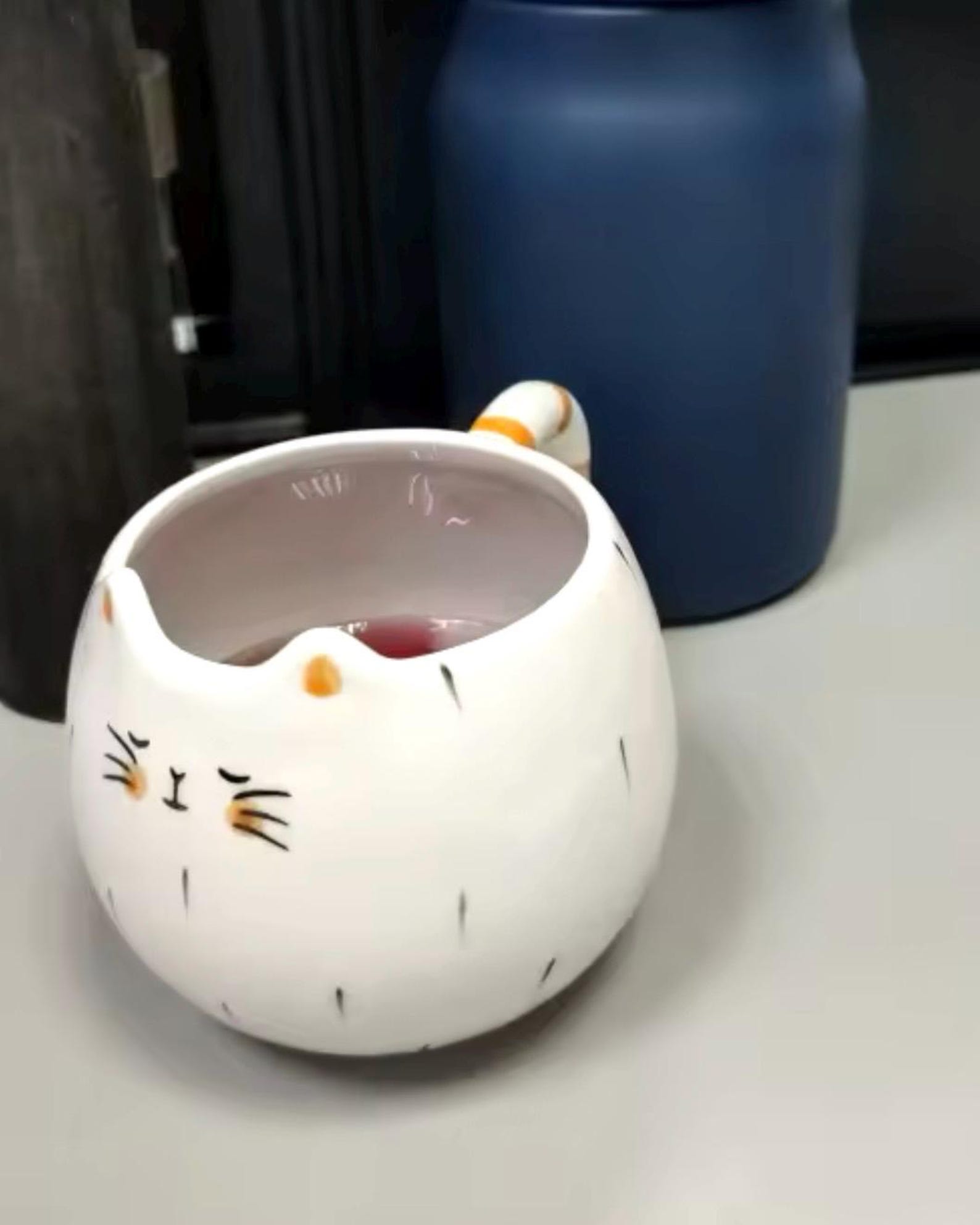 Cat-shaped Mug Cute Coffee & Tea Cup for Cat Lovers Adorable Animal ...