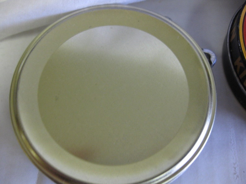 Vintage 1960s Meltonian Blue Boot Polish Tin: Reckitt Advertising - Etsy