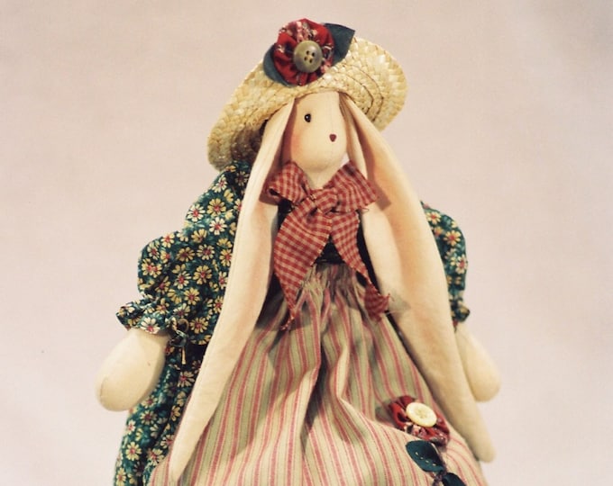Brooke Cloth Doll E-pattern a Very Cute 16in Country Girl - Etsy