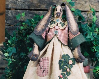 Cloth Doll E-pattern Aria Easter Bunny Rabbit Sewing Pattern | Etsy