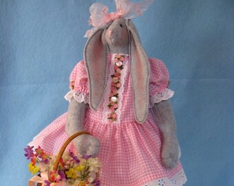 Cloth Doll E-pattern Aria Easter Bunny Rabbit Sewing Pattern | Etsy