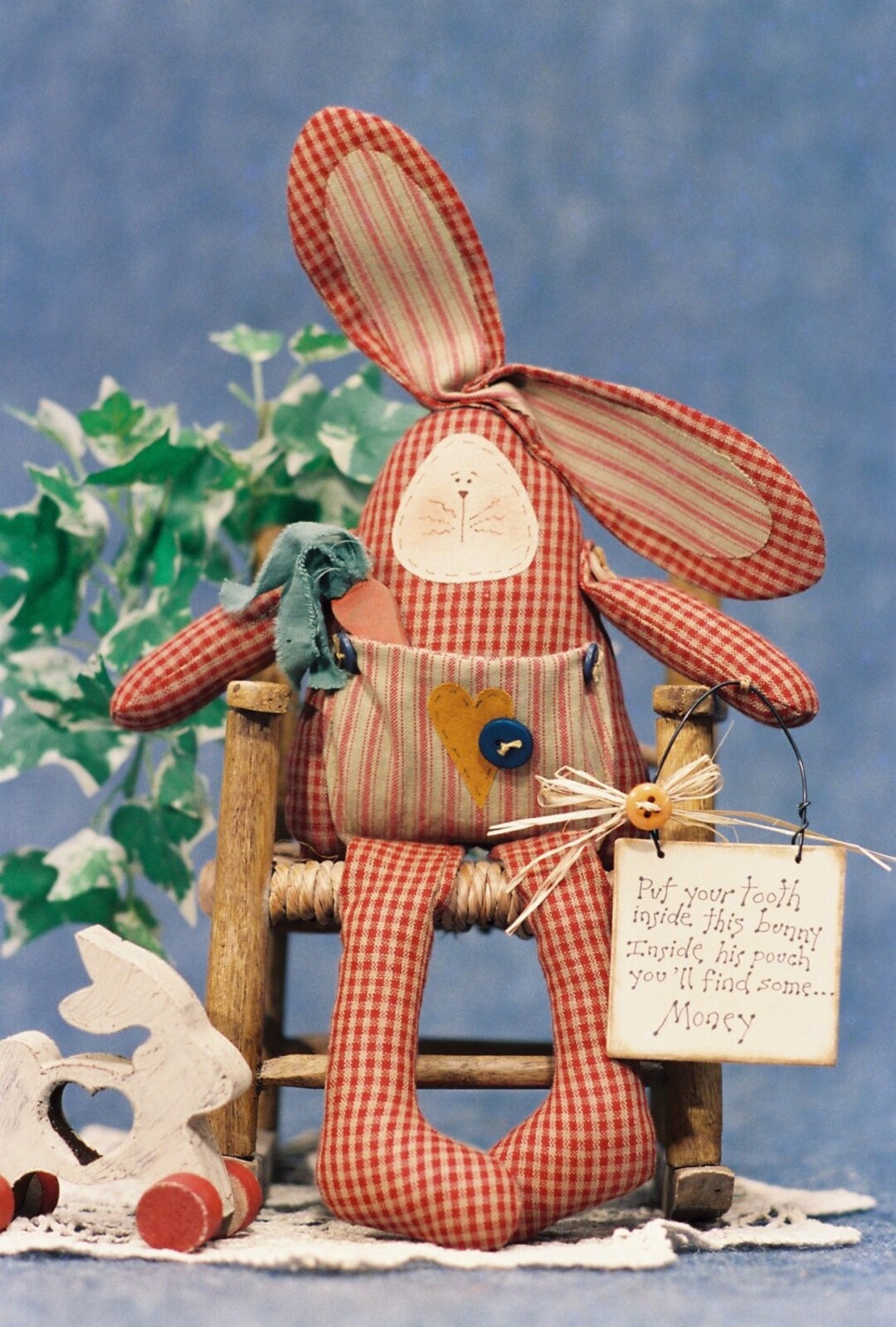 Tooth Fairy Bunny - Cloth Doll E-pattern 13in Tooth Fairy Keepsake ...